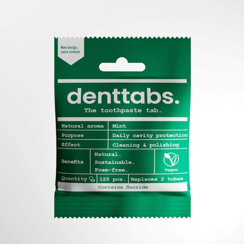 Denttabs - Adults Toothpaste tabs with Fluoride – Orca and Bee